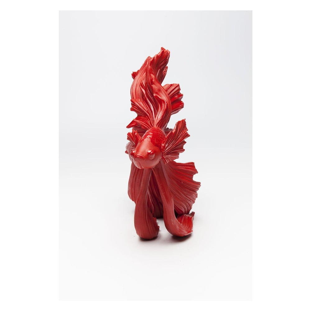 Červená dekorativní socha Kare Design Betta Fish | Bonami